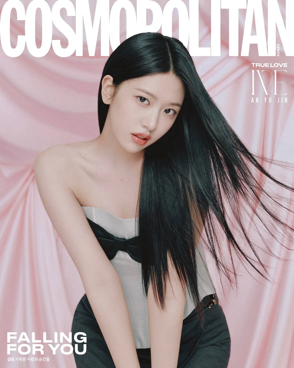 COSMOPOLITAN Korea Magazine - IVE 2025 February Issue – kheartshop