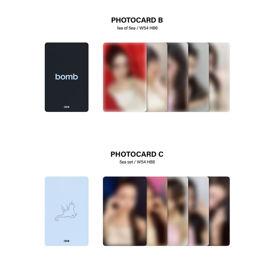 ILLIT - BOMB 3rd Mini Album Weverse Ver – kheartshop