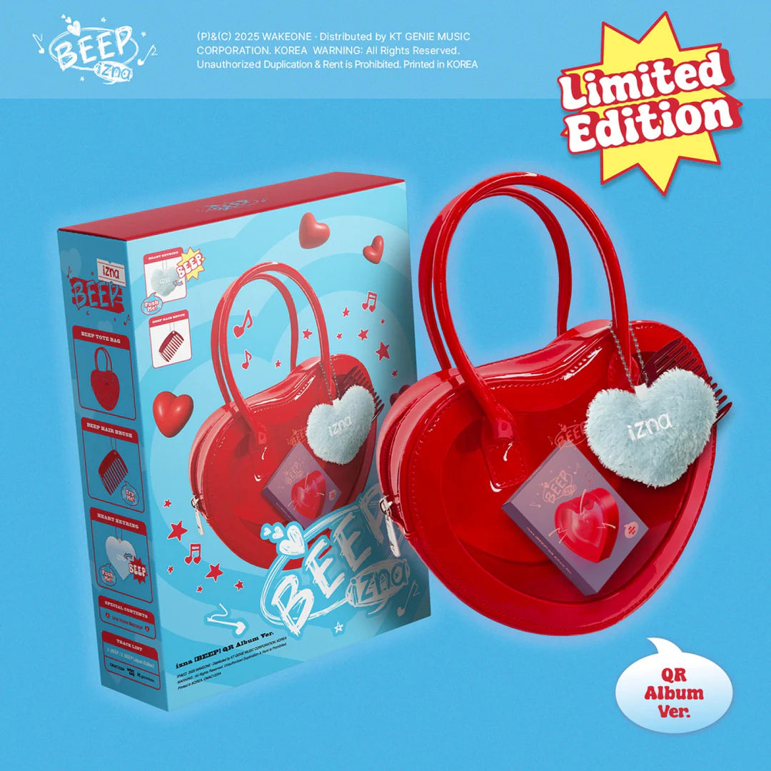 IZNA - BEEP Single Album Limited Edition QR Album Ver – kheartshop