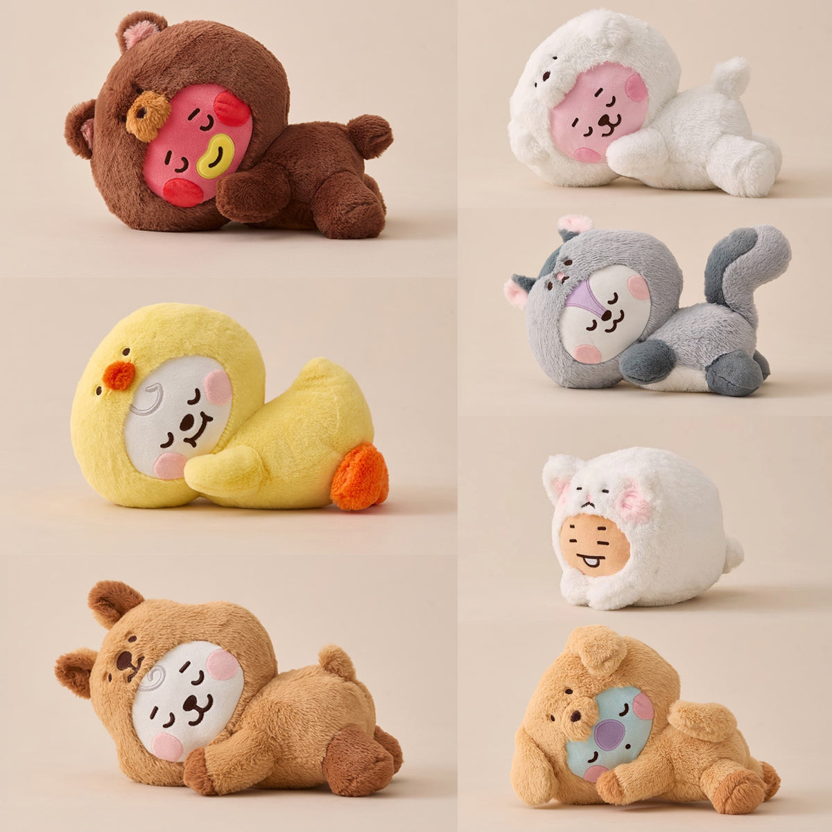 BT21 Official Fluffy Lying Doll - FREE SHIPPING – kheartshop