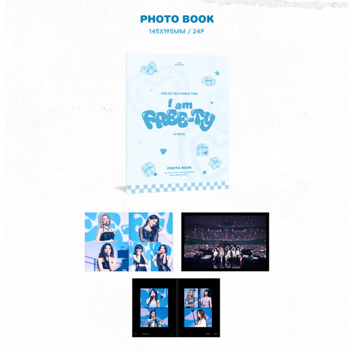 (G)IDLE I AM FREE-TY Official 2023 World Tour in SEOUL BLU-RAY – kheartshop