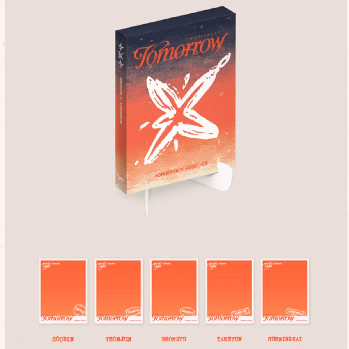 TXT TOMORROW X TOGETHER Minisode 3 : TOMORROW 6th Mini Album Light Ver ...