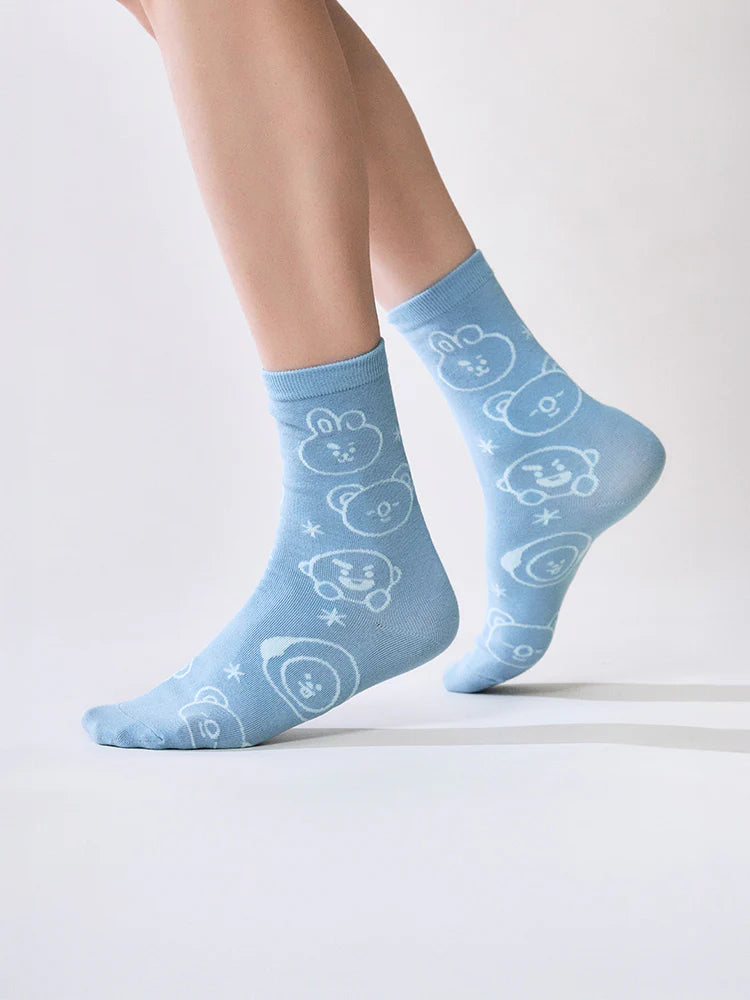 BT21 OFFICIAL SOCKS CANDY GIFT SET (2PCS) BASIC – kheartshop