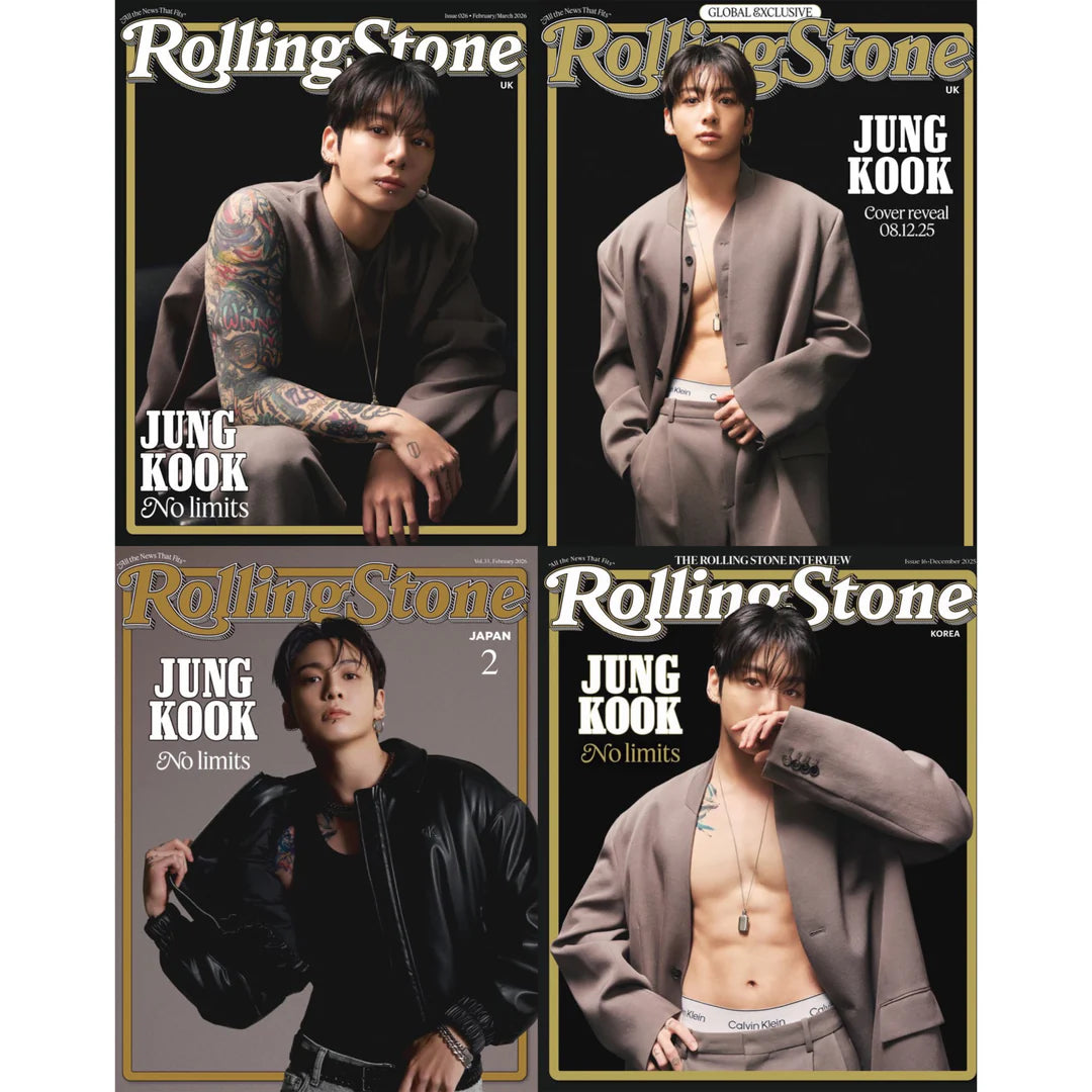 ROLLING STONE - BTS JUNGKOOK December 2025 (Preorder February 2026 ...