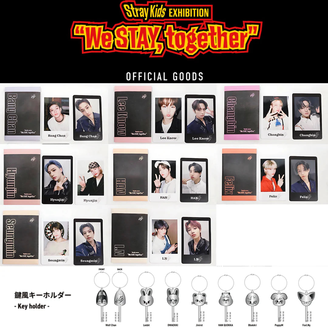 STRAY KIDS SKZ JAPAN Exhibition WE STAY TOGETHER Official MD – kheartshop