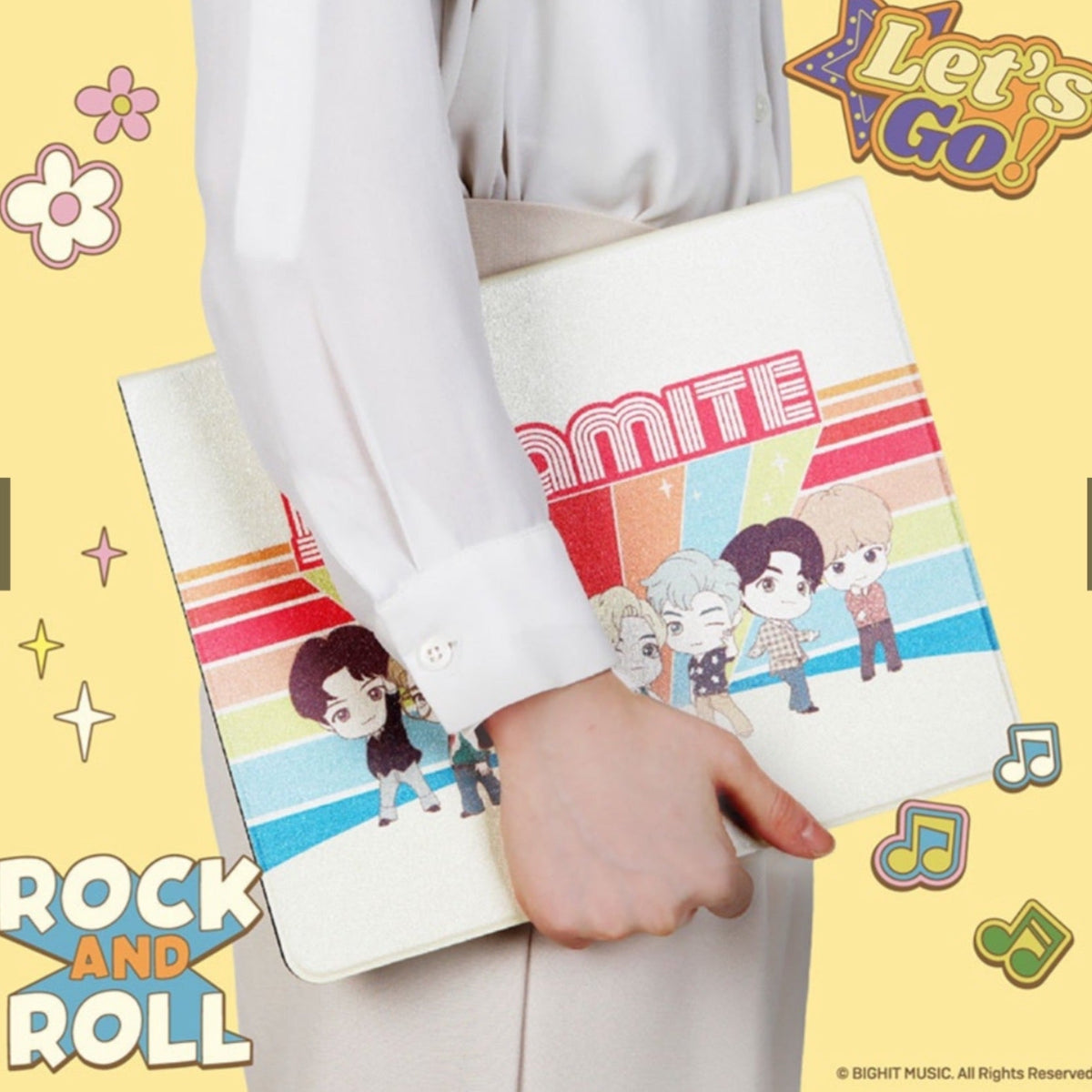 BTS TinyTAN Official Dynamite iPad Case 12.9inch – kheartshop