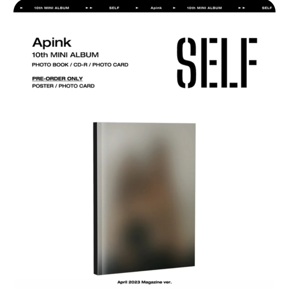Apink - SELF Magazine Version (10th Mini Album) – kheartshop