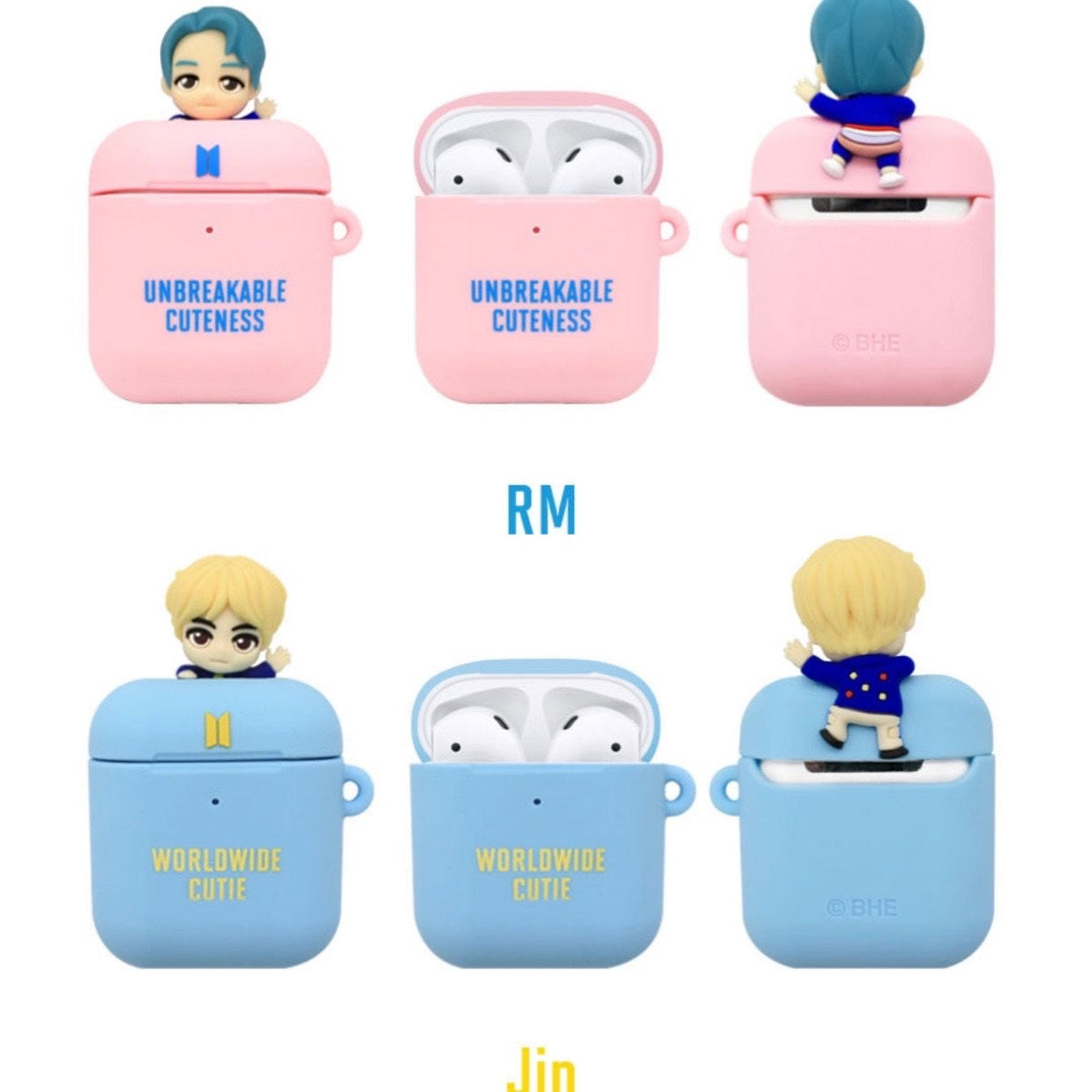 BTS Official Character Figure Airpods & Airpods Pro Case – kheartshop