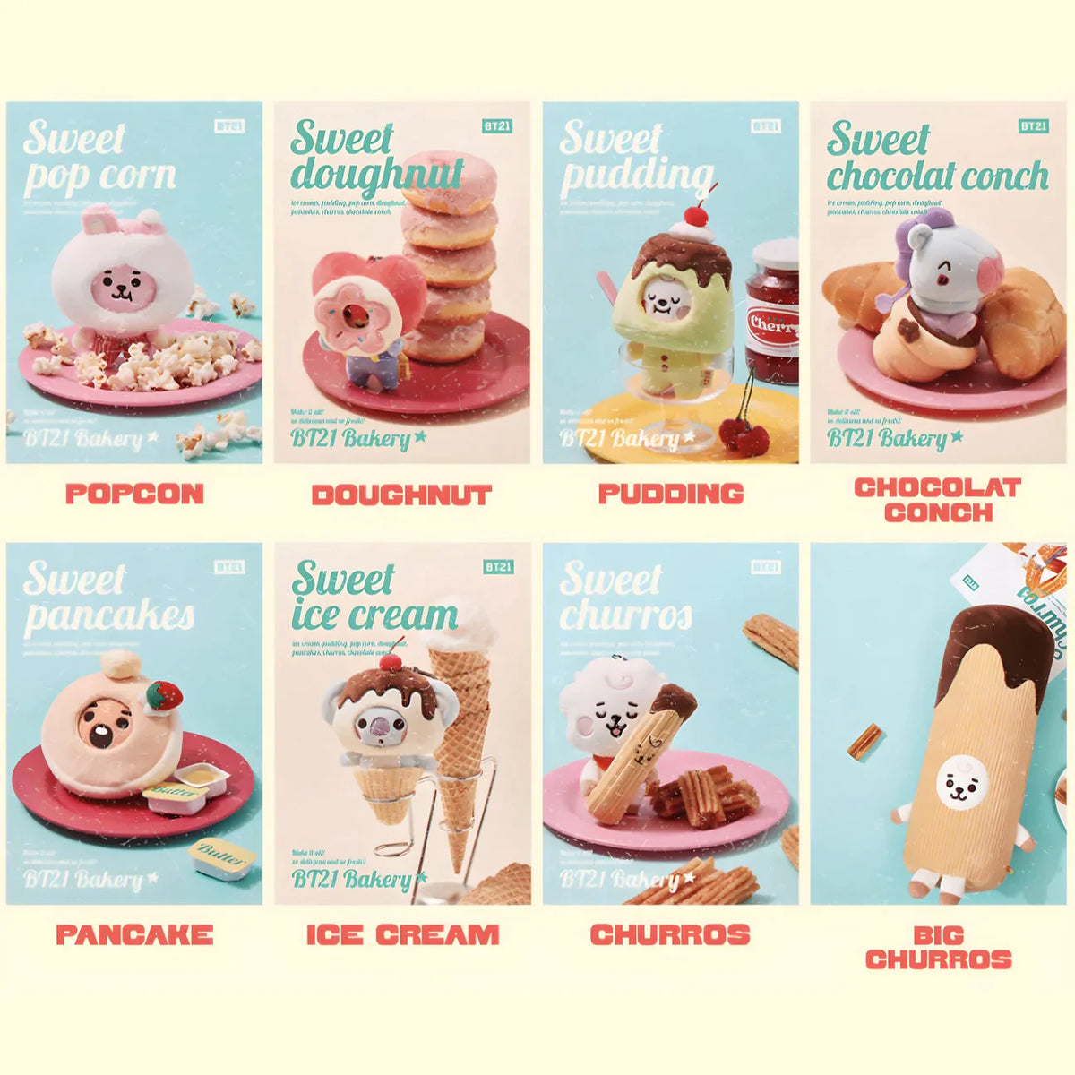BT21 Official Baby Sweet Things Bagcharm – kheartshop