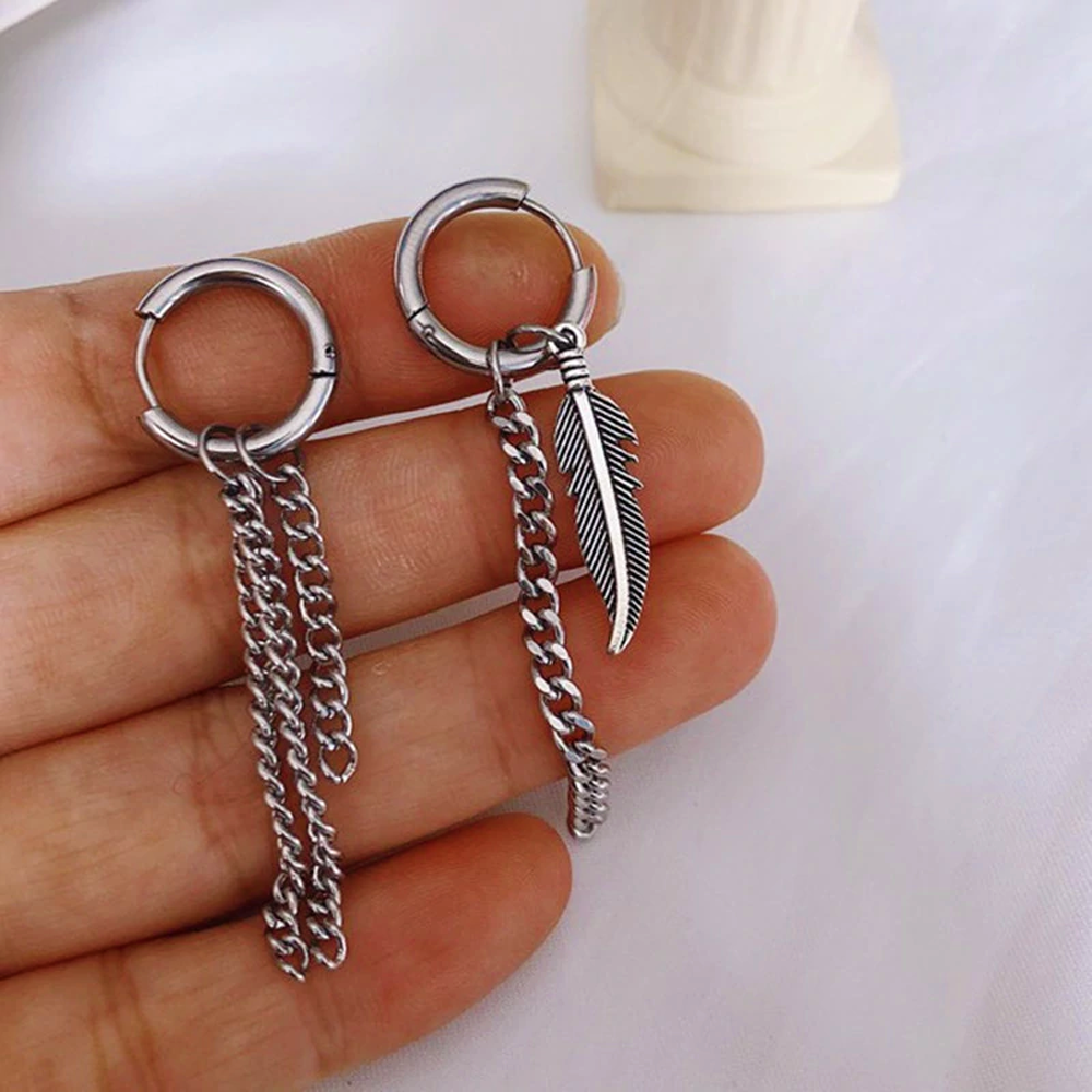 [BTS] 1 Pair Jungkook ''Feather'' Earrings – kheartshop